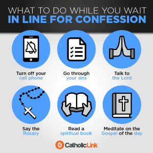 What To Do While Waiting In Line For Confession - Catholic-Link