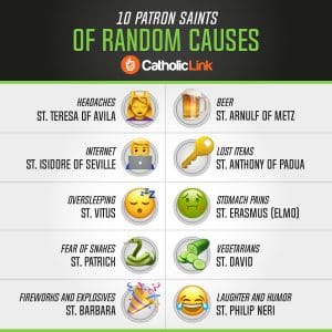 Infographic: How To Choose A Patron Saint | Catholic-Link