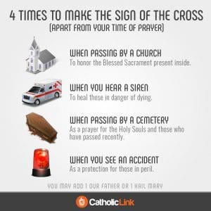 Why Do Catholics Make The Sign Of The Cross? - Catholic-Link