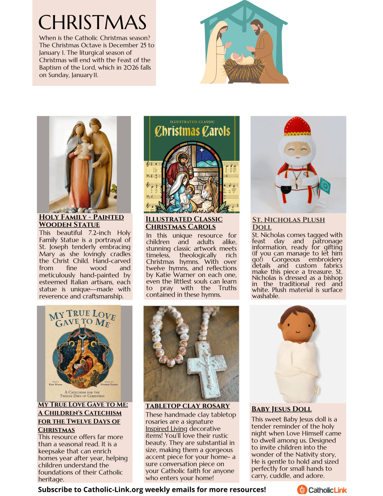 How Catholics Can Live The Season Of Christmas - Catholic-Link